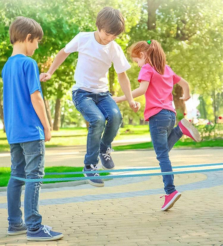 Elastics Jump Rope | Outdoor Toddler Play Equipment - The Chaos ...
